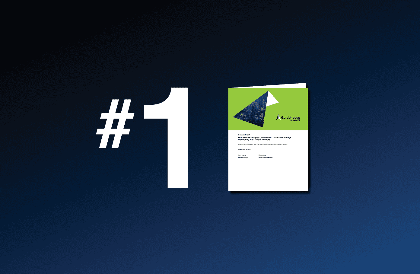 Guidehouse Insights Report | AlsoEnergy #1 Solar & Storage Monitoring