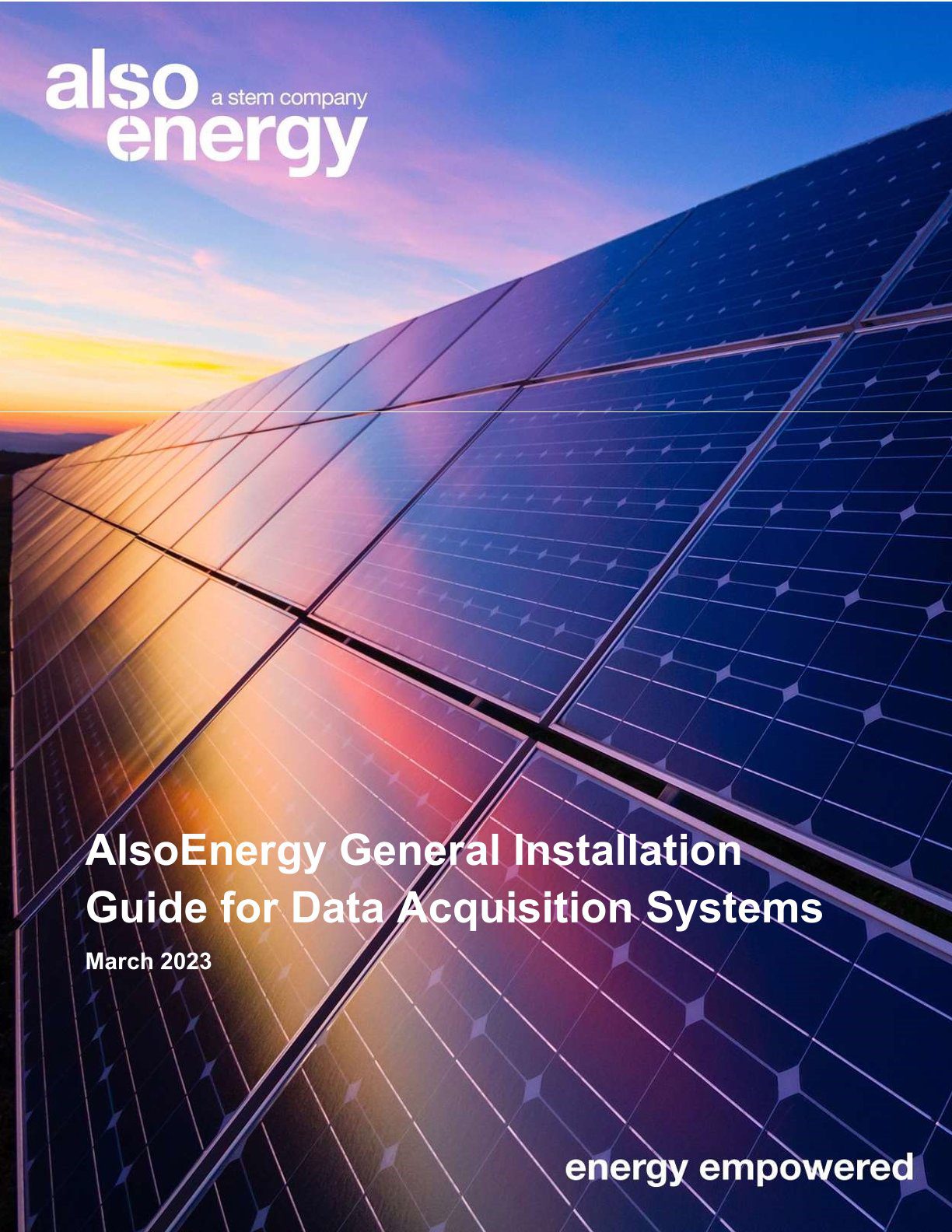 Installation Resource Center | AlsoEnergy